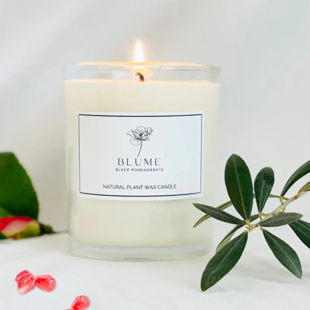 BLUME Luxury Candles | Black Pomegranate – south of the river