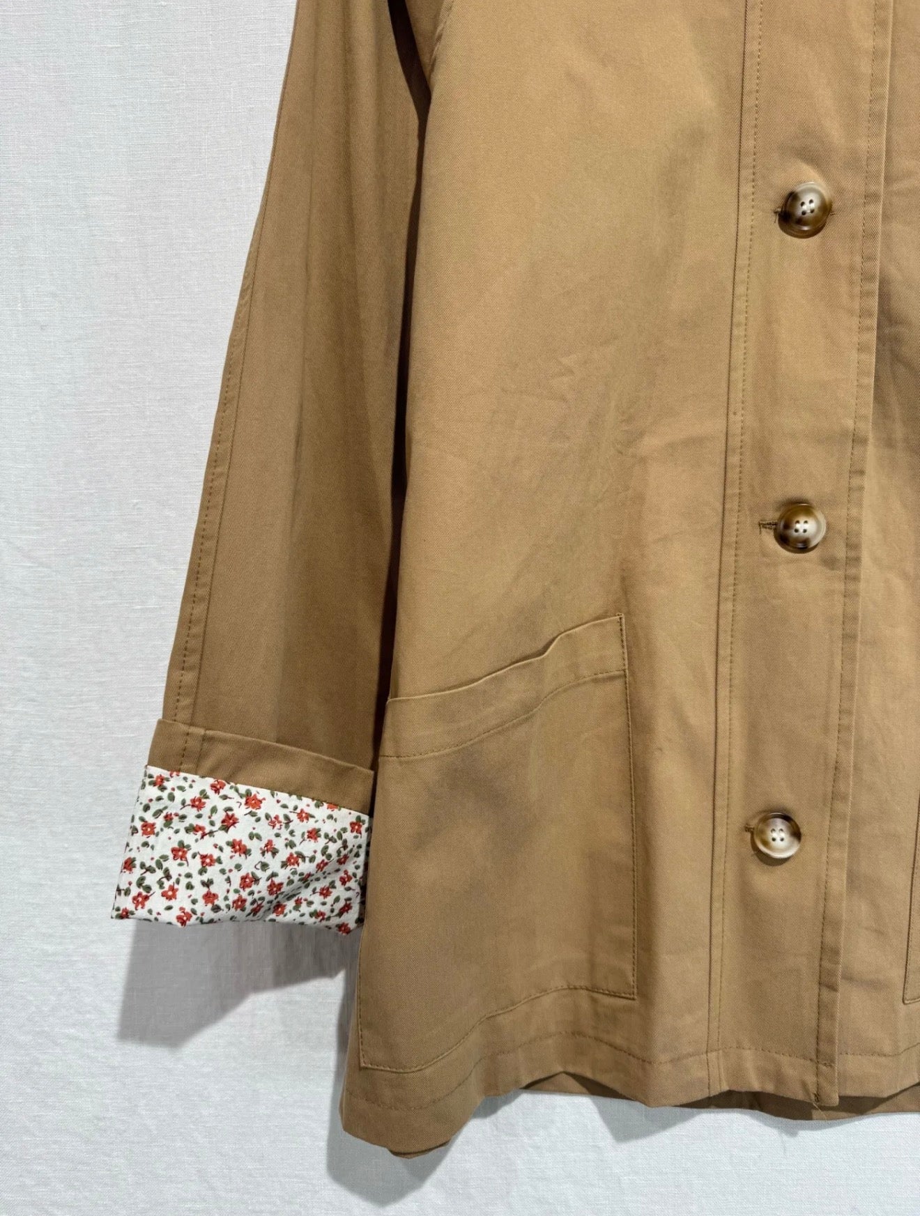 Cecile Ditsy Print Spring Mac Jacket – south of the river